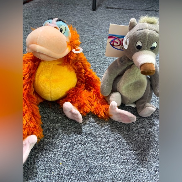 Disney | Toys | Disney Store King Louie 1 Plush Velcro Hands The Jungle ...